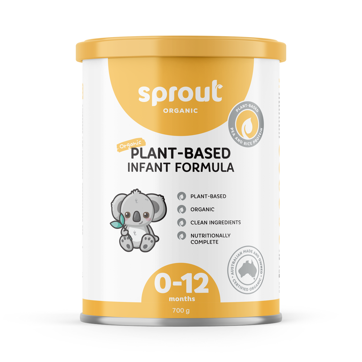 Sprout (0-12 months) | Organic Vegan Infant Formula | 1 Stage – Grow ...