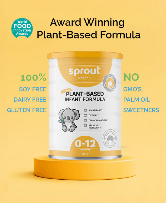 Sprout (0-12 months) | Organic Vegan Infant Formula | 1 Stage – Grow ...
