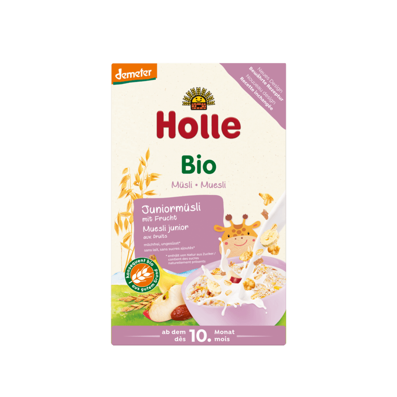 Holle Organic Multigrain Muesli With Fruit (10 Months +) 250g/8.8 Oz ...