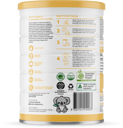 Sprout (0-12 months) | Organic Vegan Infant Formula | 1 Stage – Grow ...